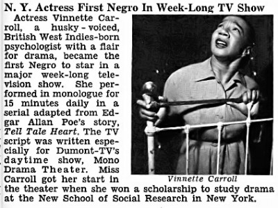 Vinnette Carroll - I For Color